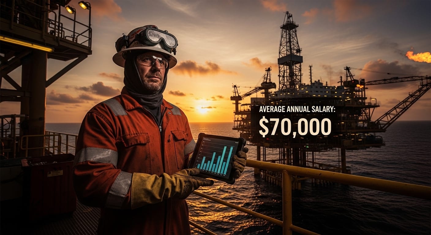Oil Rig Worker Salary 2026: $68k–$300k Real Pay