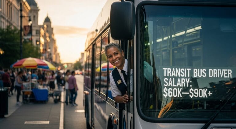 Transit Bus Driver Salary 2026: $60K–$90K+