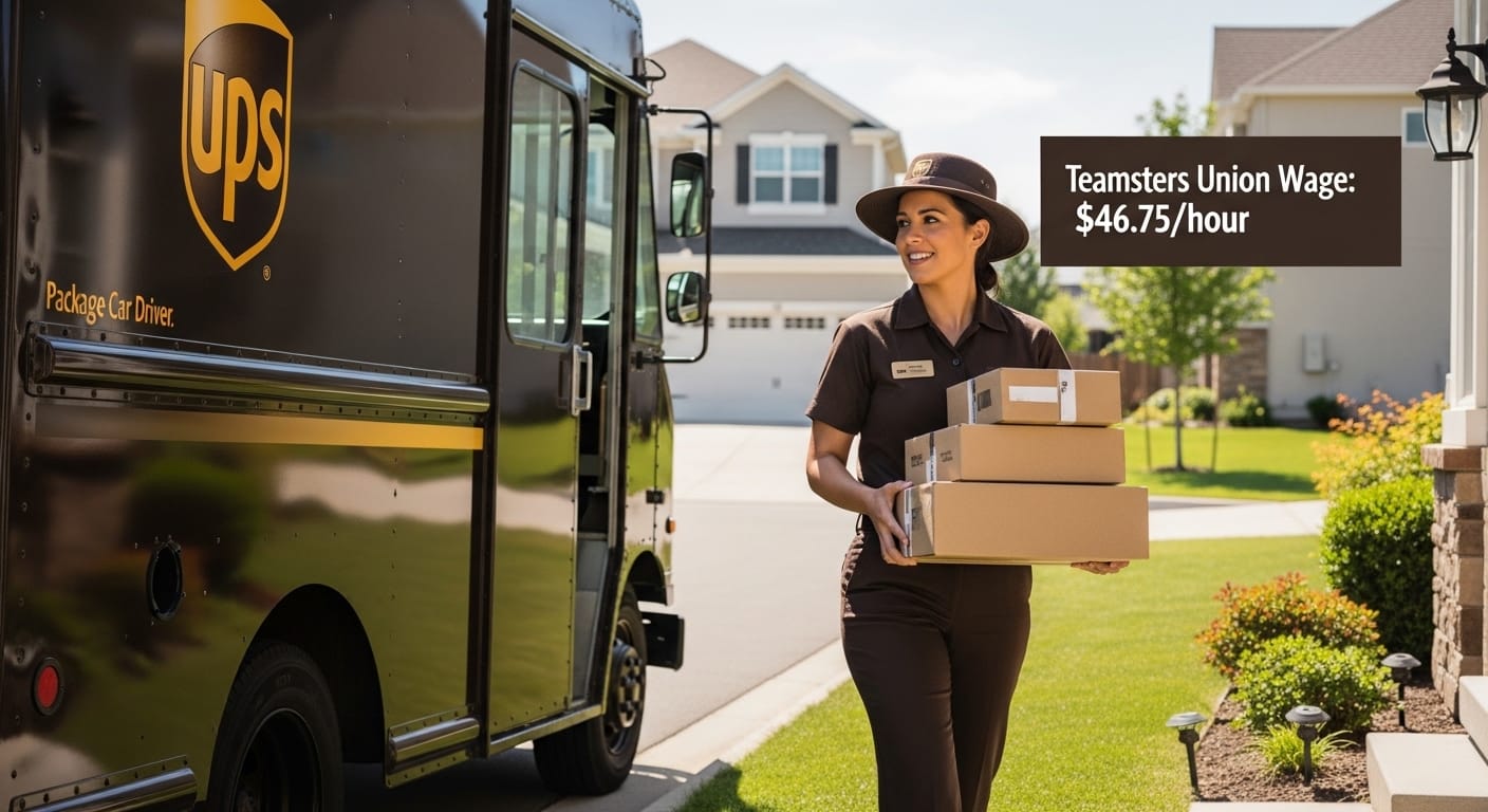 UPS vs FedEx Driver Pay: $46.75 vs $33/hr 2026