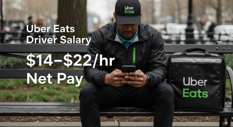Uber Eats Driver Salary 2026: $14–$22/hr Net Pay
